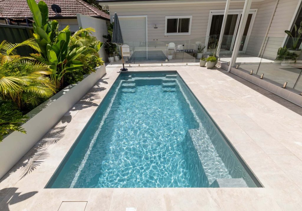 Nova Fibreglass Pools | Modern Rectangular Pool Designs | Tranquility Pools
