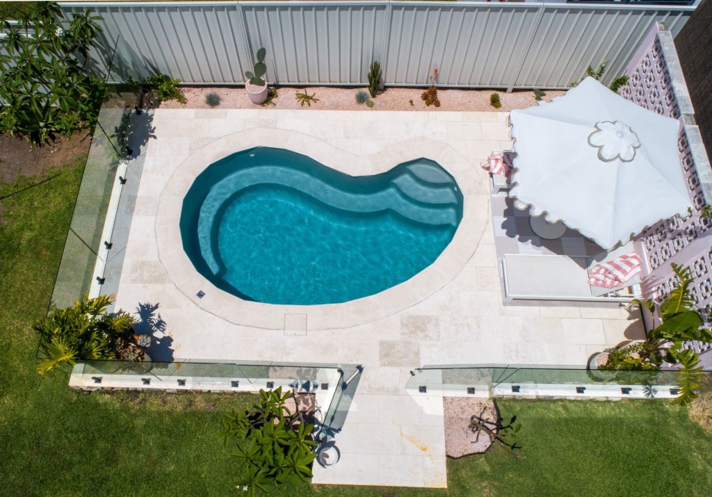 Hamilton Fibreglass Pool | Curved Resort-Style Design | Tranquility Pools