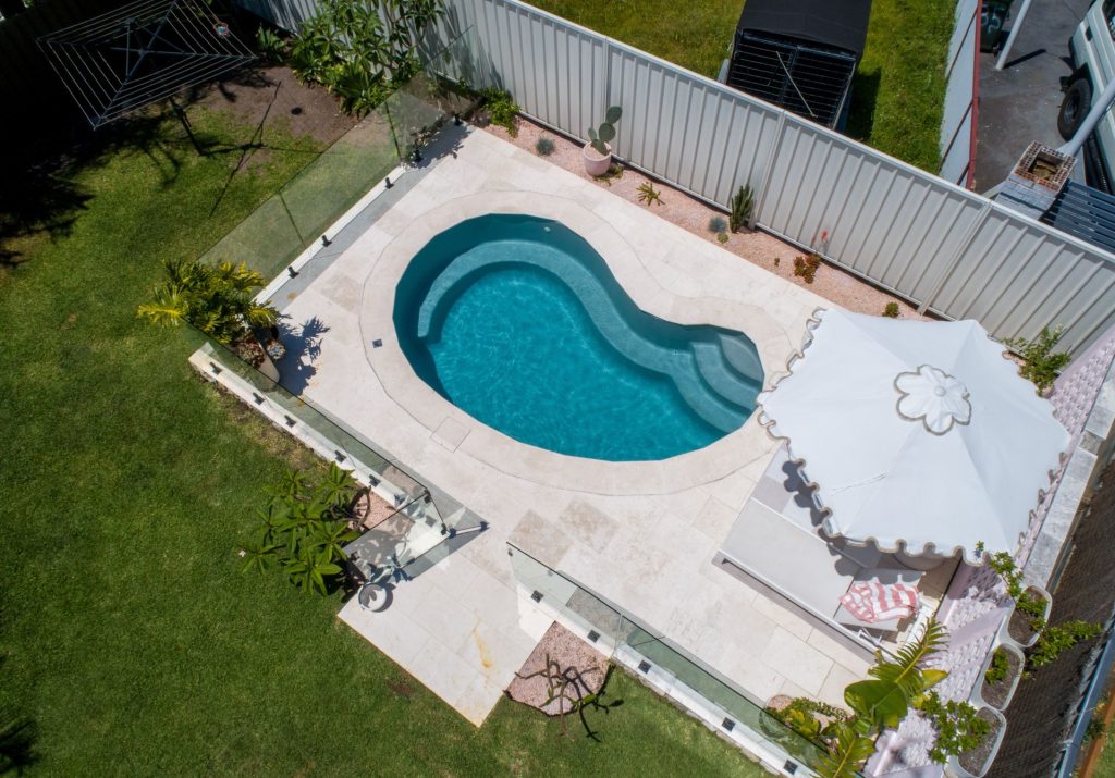 Hamilton Fibreglass Pool | Curved Resort-Style Design | Tranquility Pools